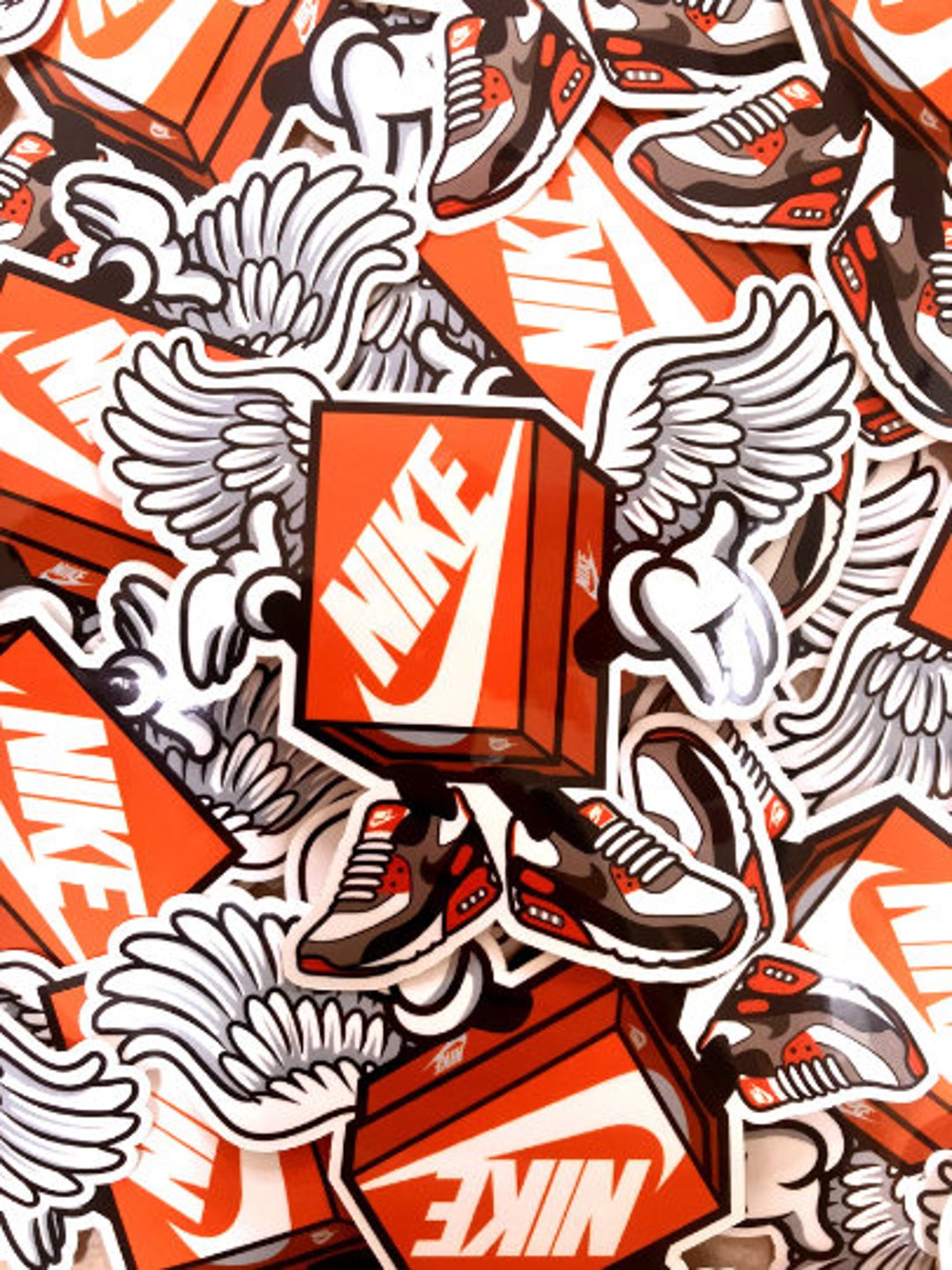 Sneaker Head Sticker - Etsy