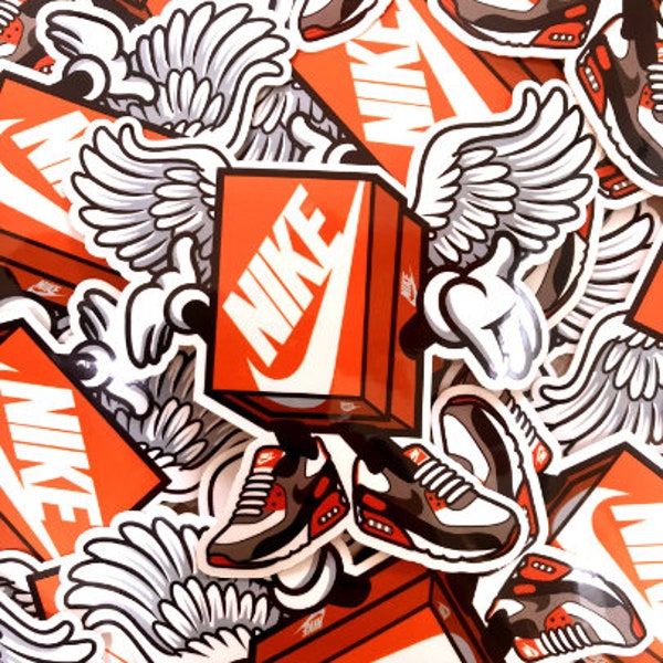 Nike Stickers - Etsy