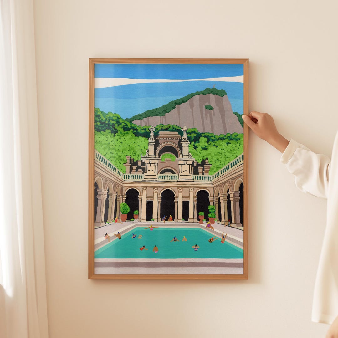 Rio De Janeiro Art Print, Brazil Art Print, Brasil Art Print, Rio De ...