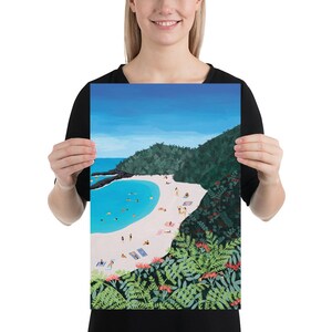Coromandel Coast - Art Print - Etsy