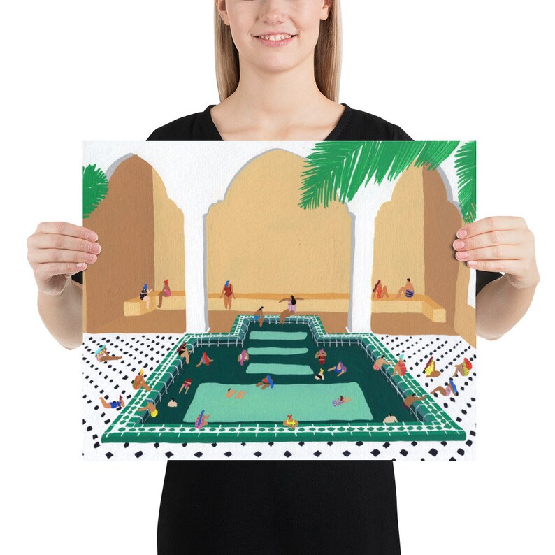 Art Print of Original Painting shiraz by Helo - Etsy