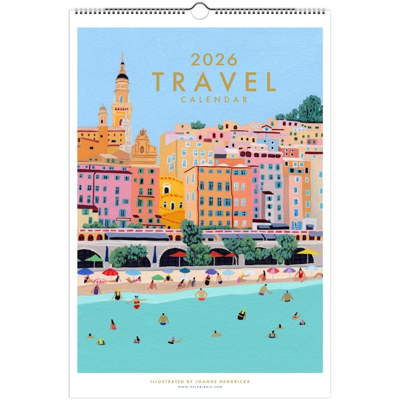 Canadian Travel Calendar - Etsy