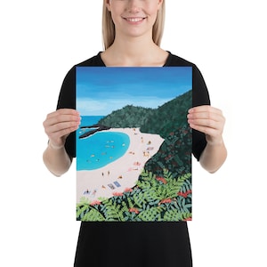 Coromandel Coast - Art Print - Etsy