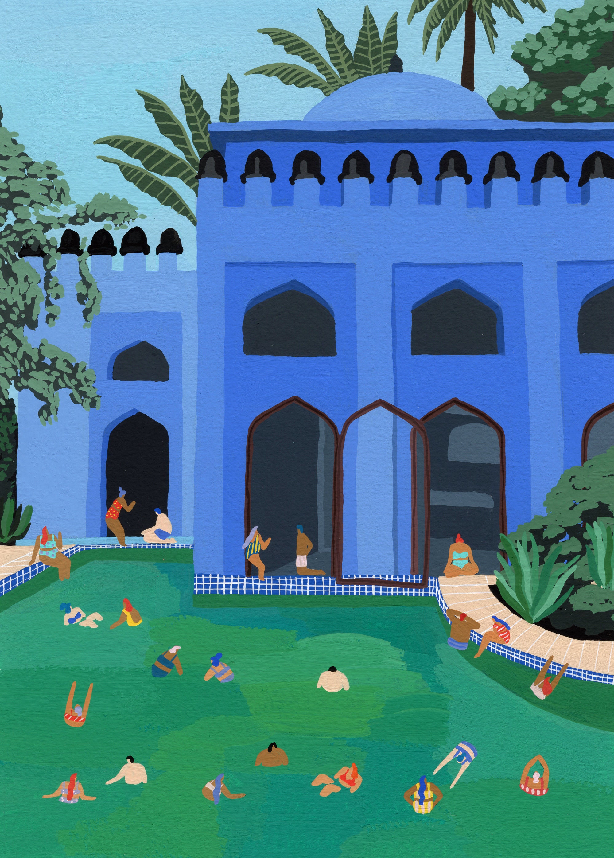 Art print of original painting Marrakech | Etsy