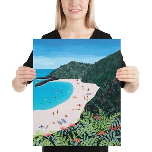 Coromandel Coast - Art Print - Etsy