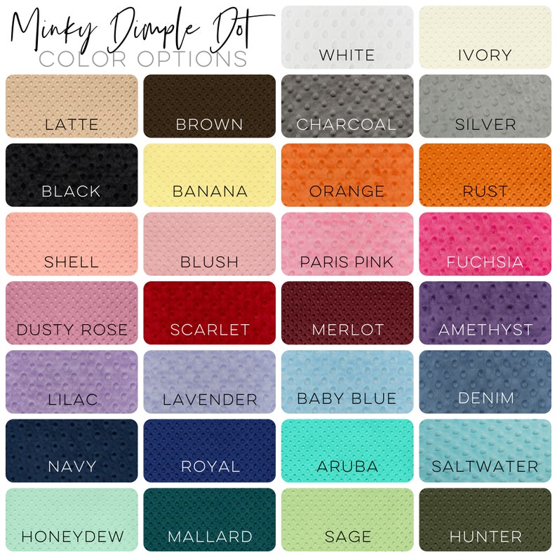 Personalized Floral Minky Baby Blanket, Floral Baby Shower Gift ...