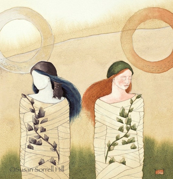 Shadow World Original Watercolor Painting by Susan Sorrell - Etsy