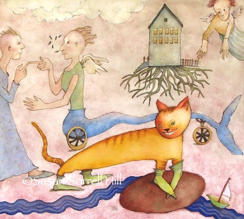 Wonderland ~ Original Watercolor Painting by Susan Sorrell Hill - Etsy