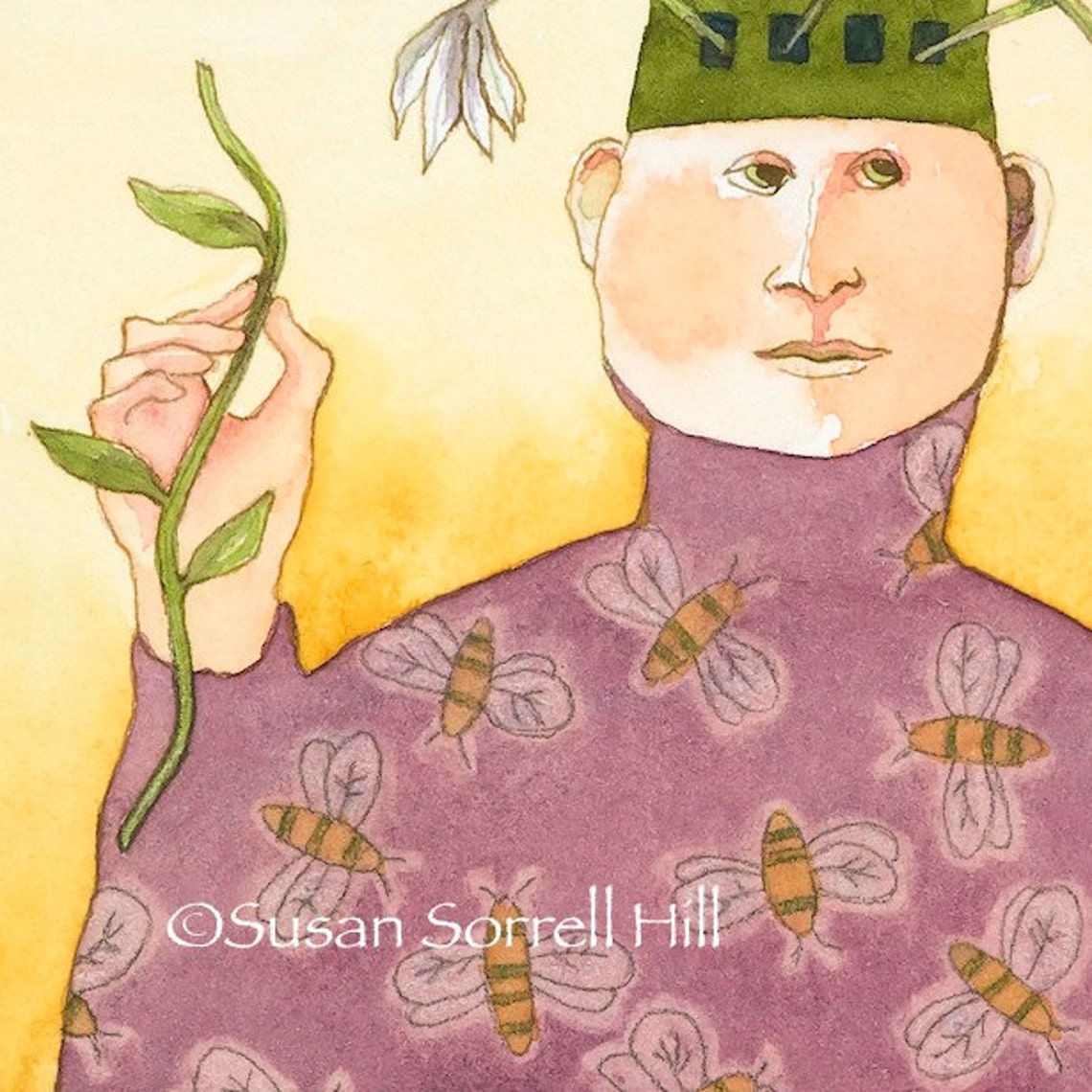Manifestation ~ Original Watercolor Painting by Susan Sorrell Hill - Etsy