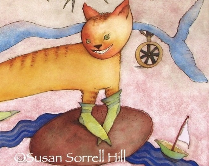 Wonderland Original Watercolor Painting by Susan Sorrell Hill - Etsy