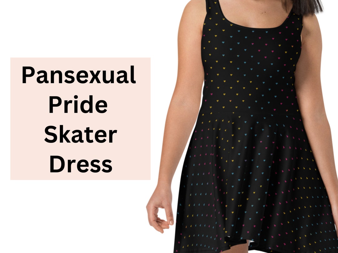 Pansexual Dress , XS to 3X Sizes Available, Pansexual Pride Dress ...