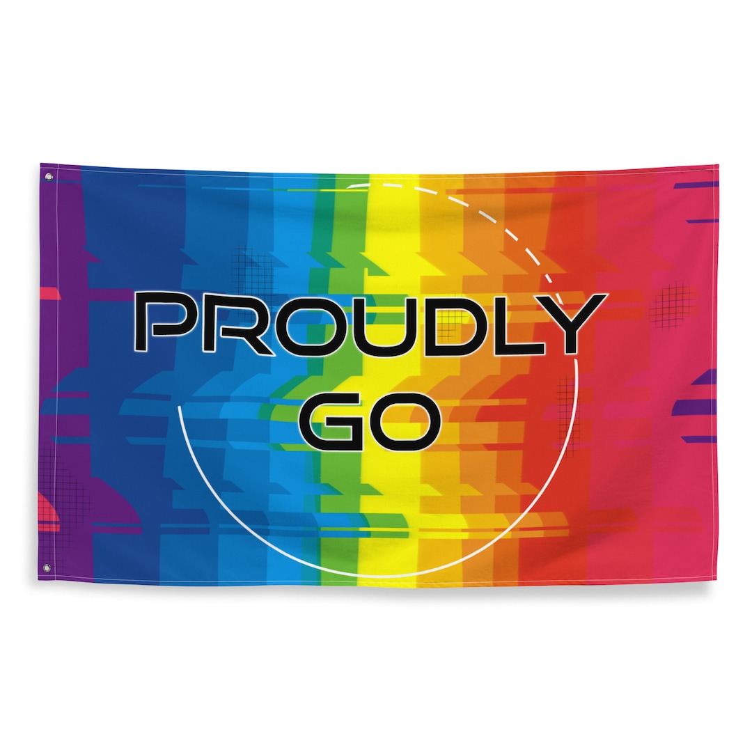 Star Trek Pride Flag, Lgbtqia+ Nerd Flag , Geek Pride Home Decor ...