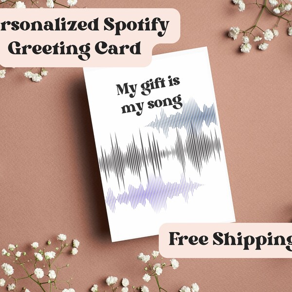 Custom Spotify Card - Etsy