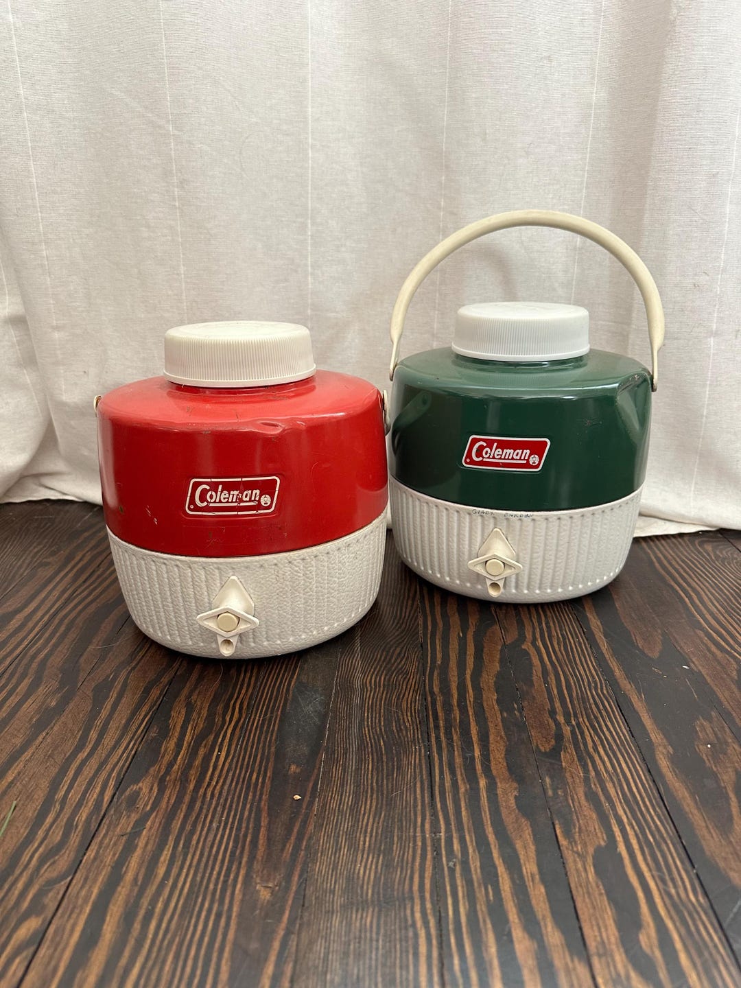 Vintage Coleman 1-gallon Water Cooler Jugs 1970s - Etsy