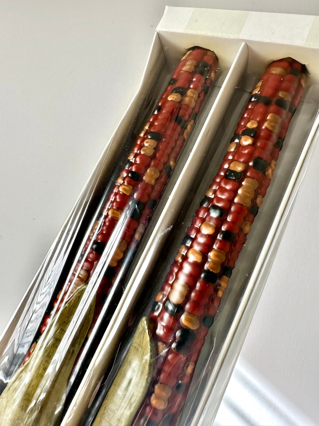 Vintage Corn Taper Candles in Original Packaging - Etsy