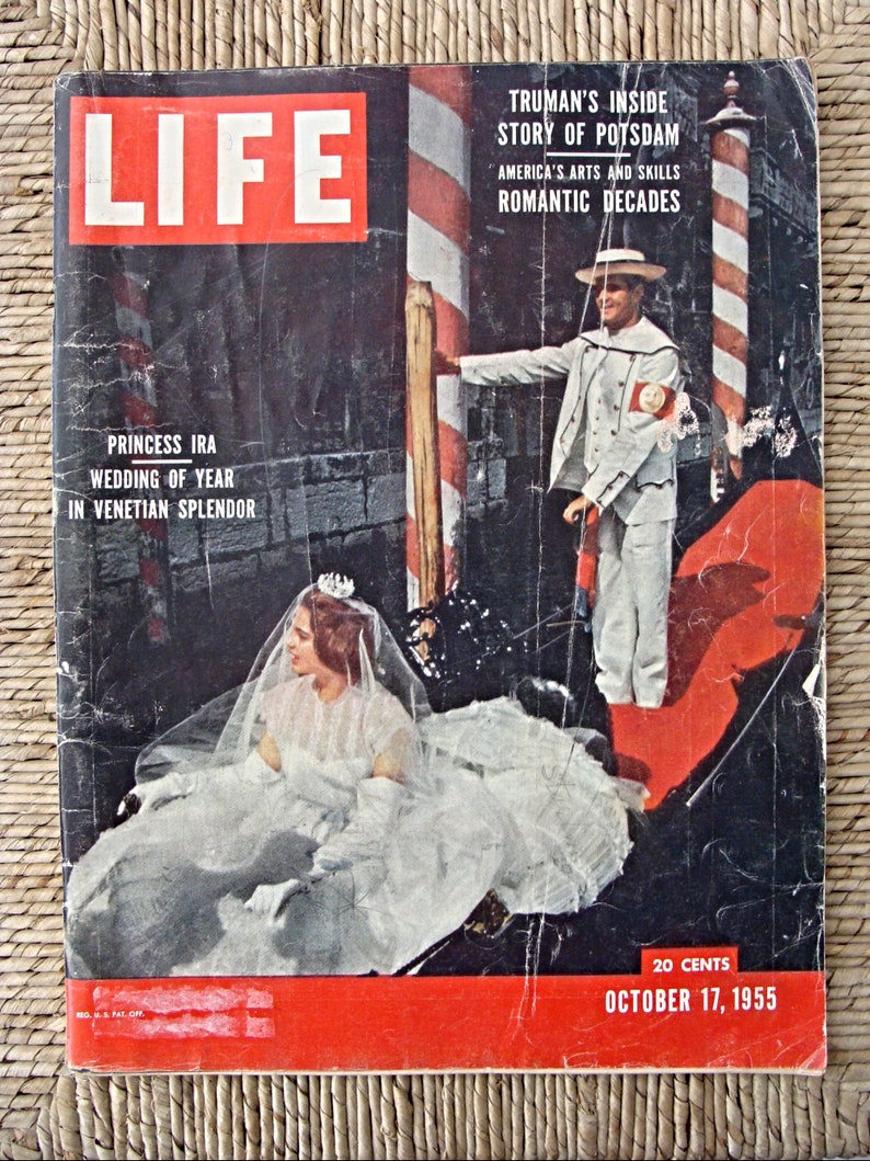 1955 / LIFE Magazine / Truman's Inside Story of Potsdam / - Etsy