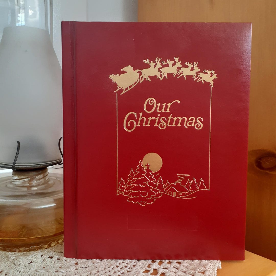 1985 / Our Christmas / Memory Book / Unused / Holiday Activity Book ...