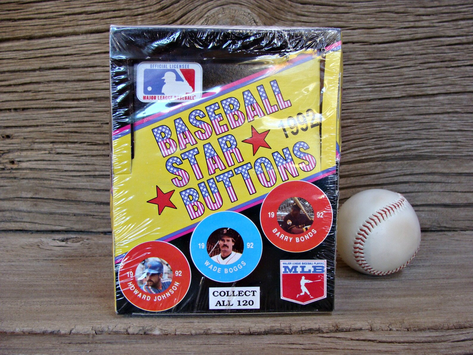 1992 / Major League Baseball / MLB / Baseball Star Buttons / JKA / Made ...