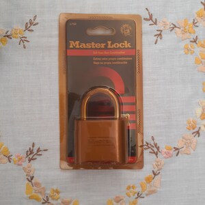 1999 / Master Lock 175D / Set Your Own Combination / Includes ...