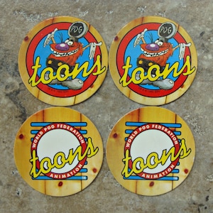 1994 / Two (2) Pogman Toons # 69 & Two (2) Toons #68 / World Pog ...