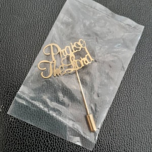 1990s / Vintage / Stick Pin / Praise the Lord / Religious Lapel Pins ...