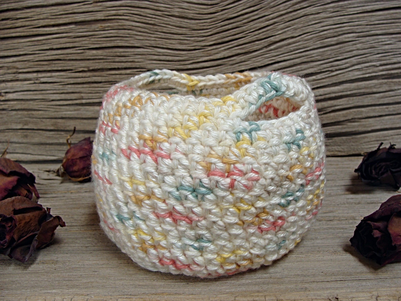 Multi-color Basket / Gift Basket / Color Peppercorn Ombre / - Etsy