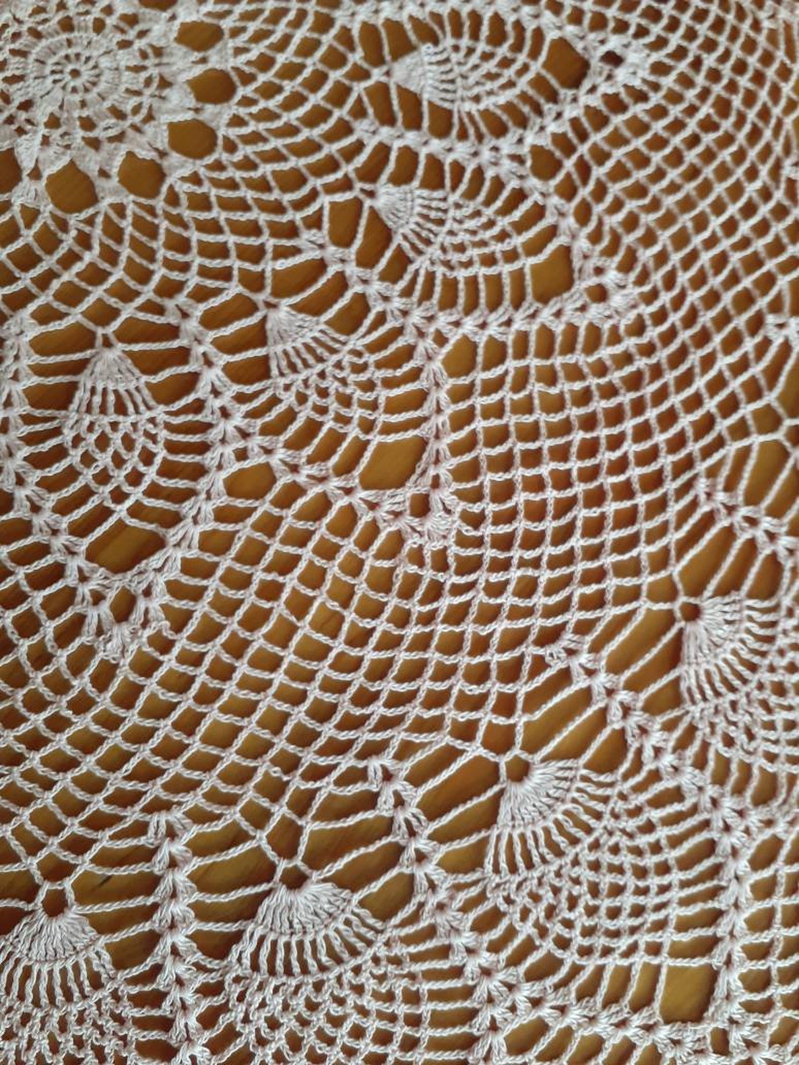 BABY PINK / 33 Round Doily / Handmade / Baby Shower / - Etsy