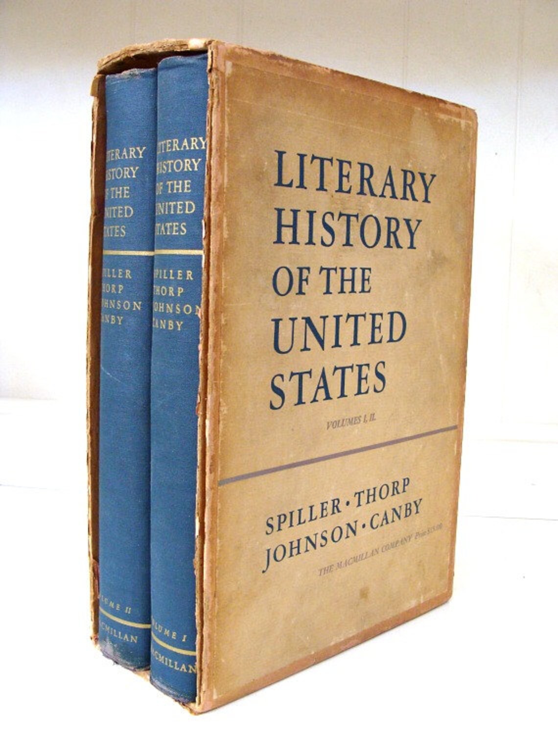 1948 Literary History of the United States FIRST PRINTING Volume L & Ll ...