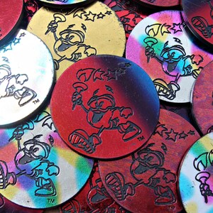 1996 / Izzy / Slammers / Atlanta / Olympic / Nineteen (19) Pogs ...