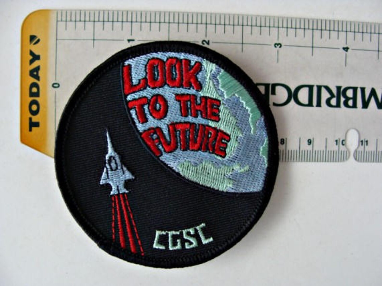 Scout Patch / Look To The Future / CGSC / Embroidered / Rocket | Etsy