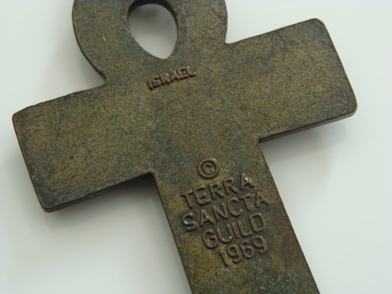 1969 / JESUS SAVES / Ankh Cross / C Terra Sancta Guild / Made - Etsy