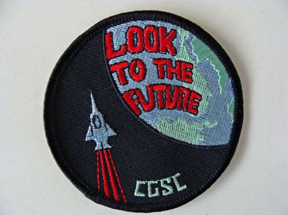 Scout Patch / Look to the Future / CGSC / Embroidered / Rocket | Etsy