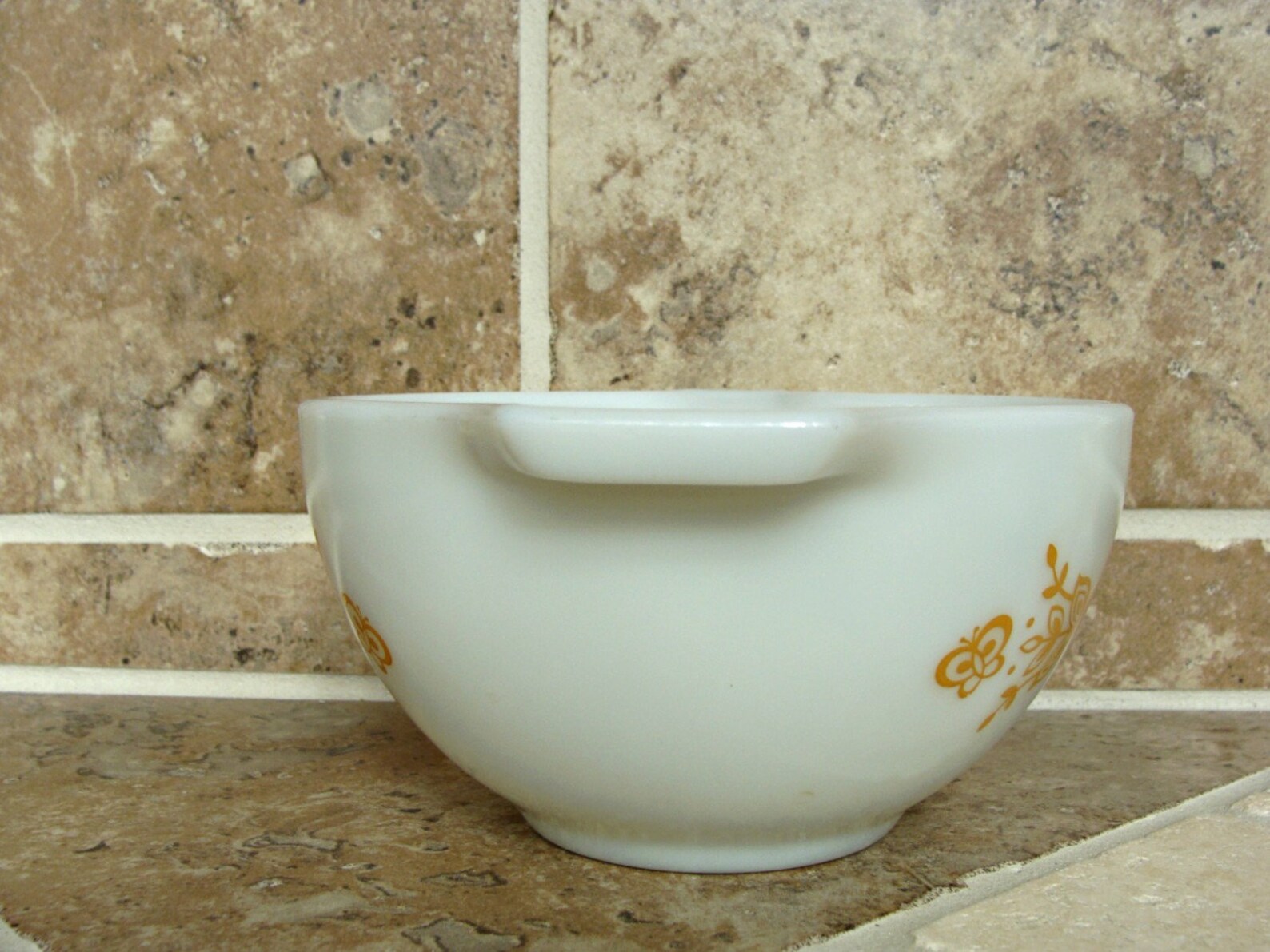 1970s / Pyrex / 441 Butterfly Gold / Nesting Bowl / | Etsy