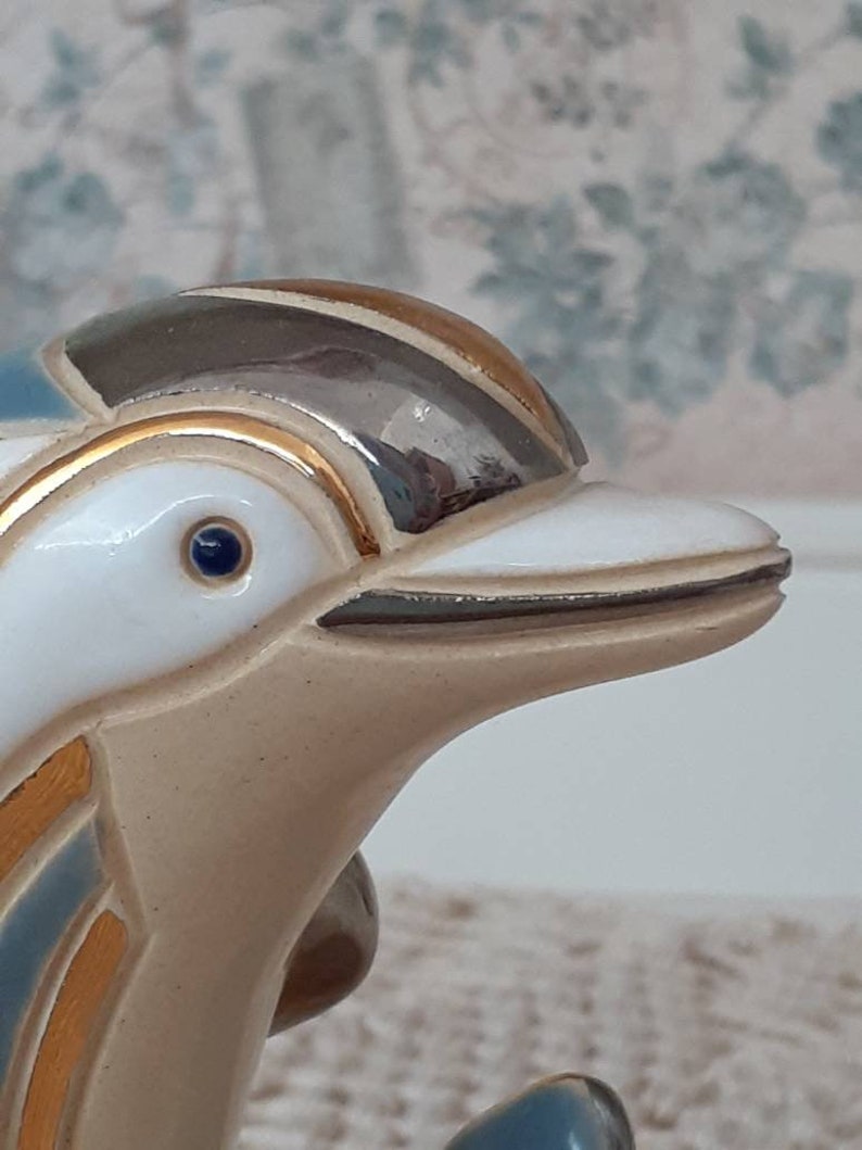 Vintage / Dolphin / Derosa Rinconada / Hand Crafted / Ceramic - Etsy