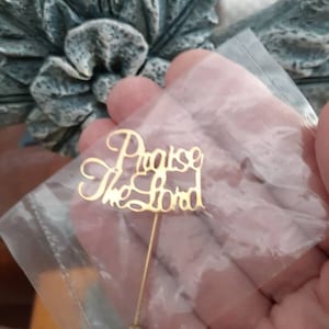 1990s / Vintage / Stick Pin / Praise the Lord / Religious Lapel Pins ...