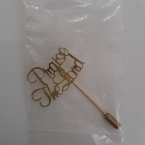 1990s / Vintage / Stick Pin / Praise the Lord / Religious Lapel Pins ...