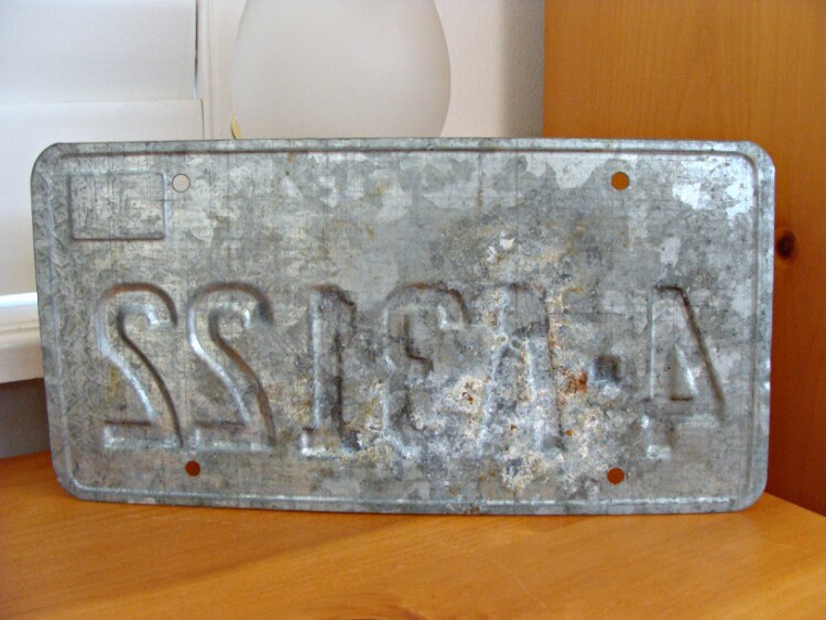 1998 / NEBRASKA / Full Size / License Plate / Destash / Metal - Etsy