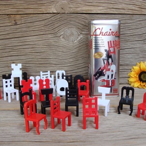 2001 / Fundex / Fun Family Games / CHAIRS / Stacking Game / Balancing ...
