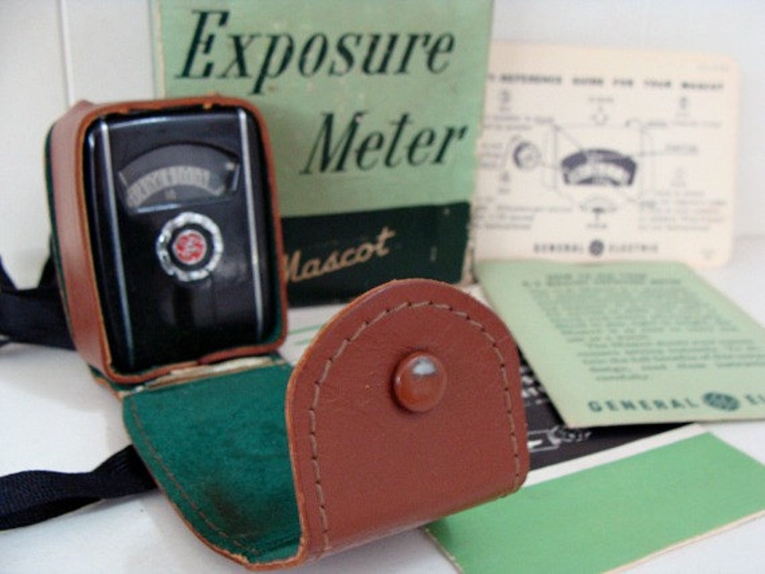 Vintage GE Exposure Meter Mascot PR-30 & Instructions - Etsy