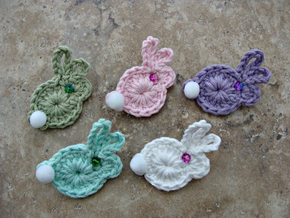 Easter / Rabbits / Pins Set of Five 5 / Bunny / Rabbit / Pin - Etsy