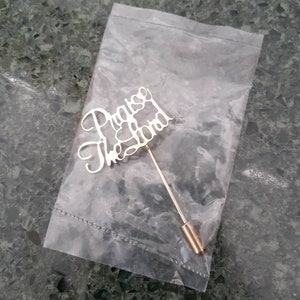 1990s / Vintage / Stick Pin / Praise the Lord / Religious Lapel Pins ...