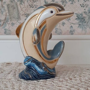 Vintage / Dolphin / Derosa Rinconada / Hand Crafted / Ceramic Design ...