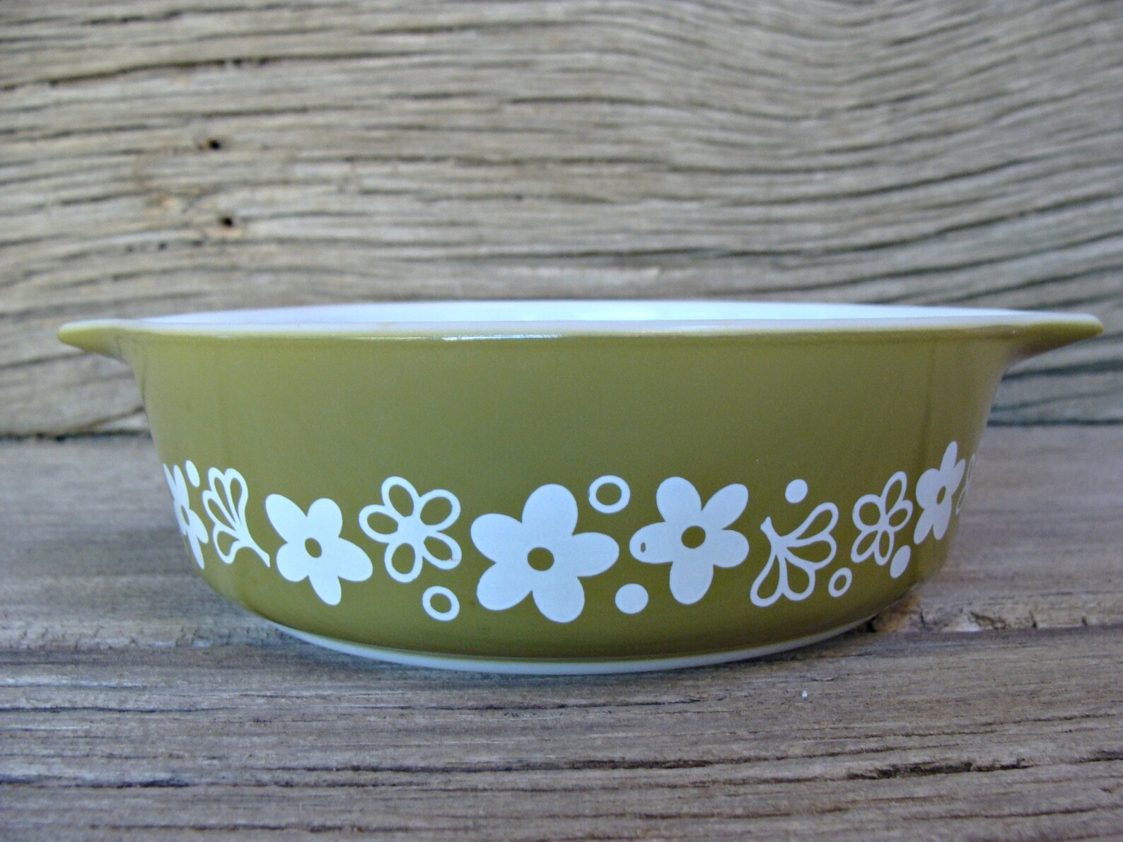 1970s / PYREX / Crazy Daisy / Spring Blossom / Casserole Bowl - Etsy