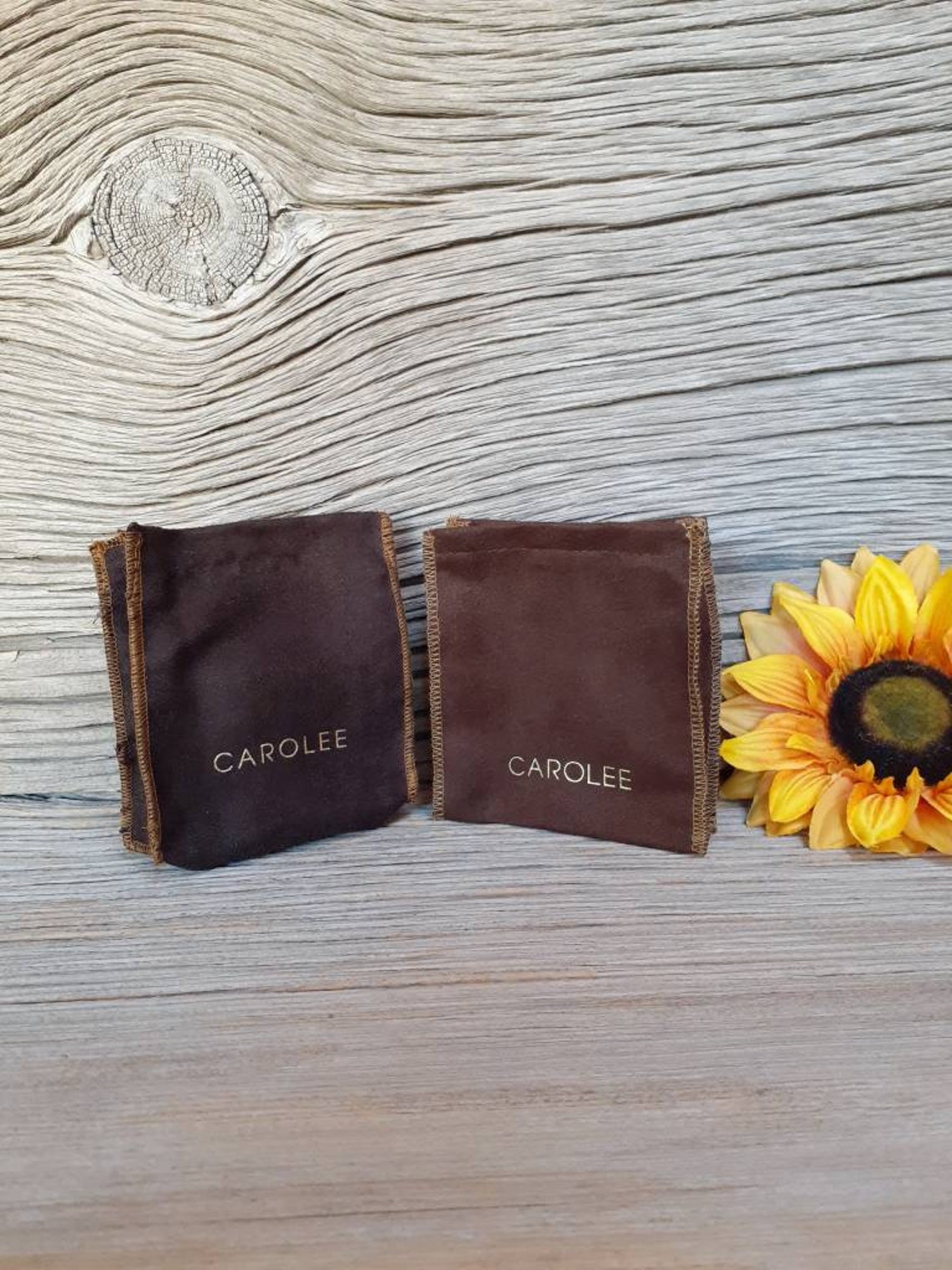 Vintage / CAROLEE / Genuine CAROLEE Jewelry Presentation Pouches / Two ...