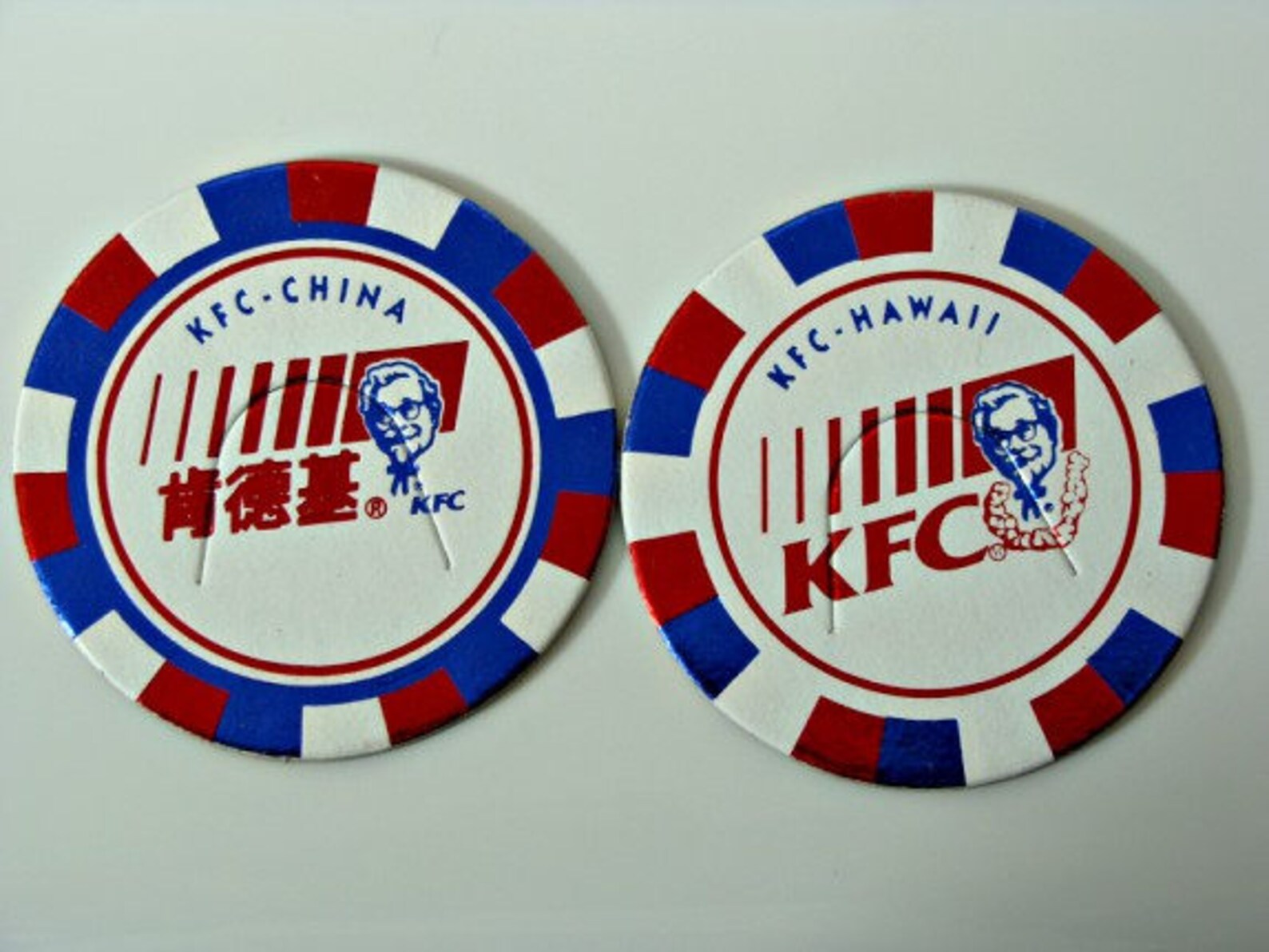1990s / Set of Four 4 KFC Kentucky Fried Chicken Pogs / - Etsy