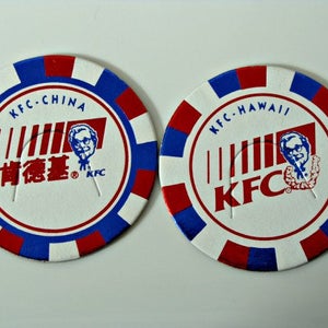 1990s / Set of Four 4 KFC Kentucky Fried Chicken Pogs / - Etsy