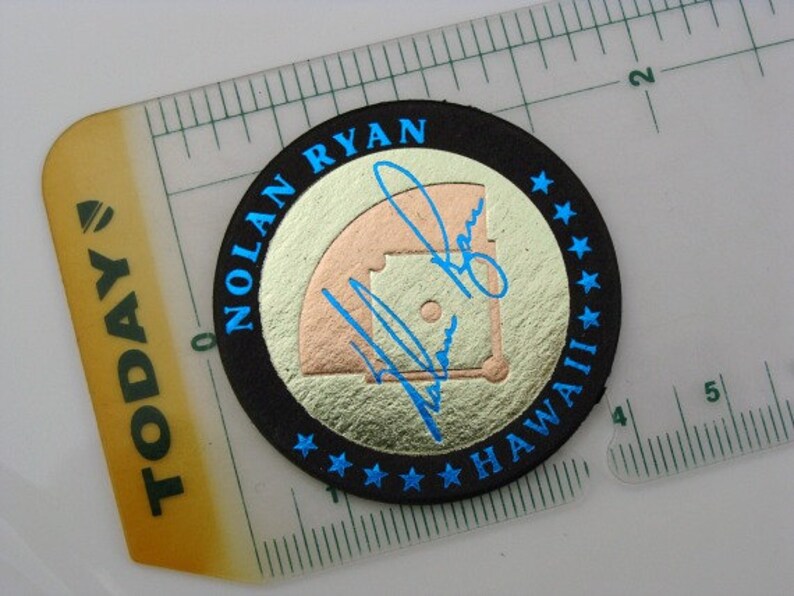 1993 NOLAN RYAN Signature Caps ~ RARE ~ Hawaiian Pog ~ Set of Four (4 ...