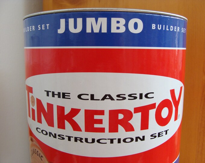 2002 / the Classic TINKERTOY Construction Set / JUMBO BUILDER Set ...
