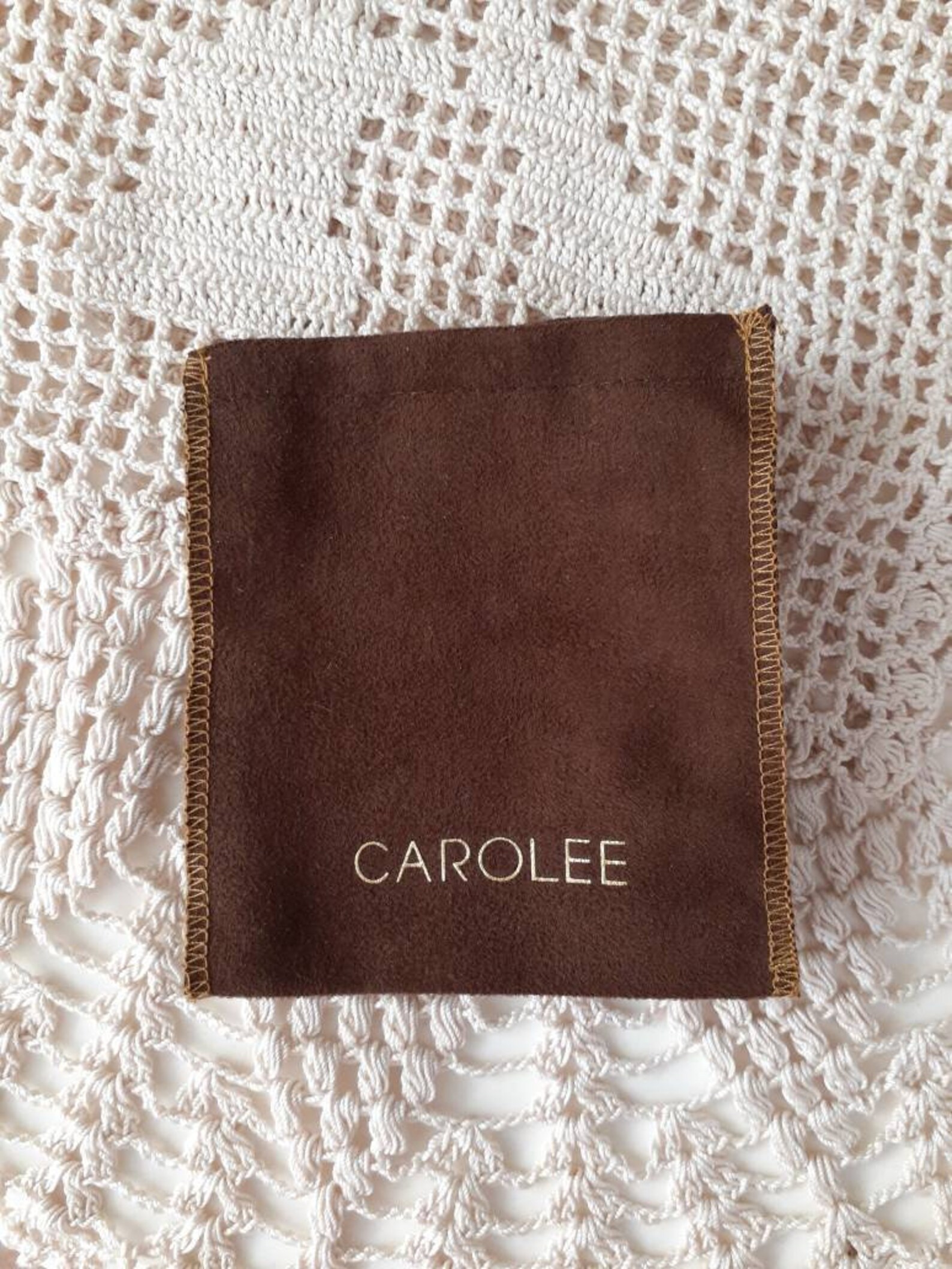 Vintage / CAROLEE / Genuine CAROLEE Jewelry Presentation Pouches / Two ...