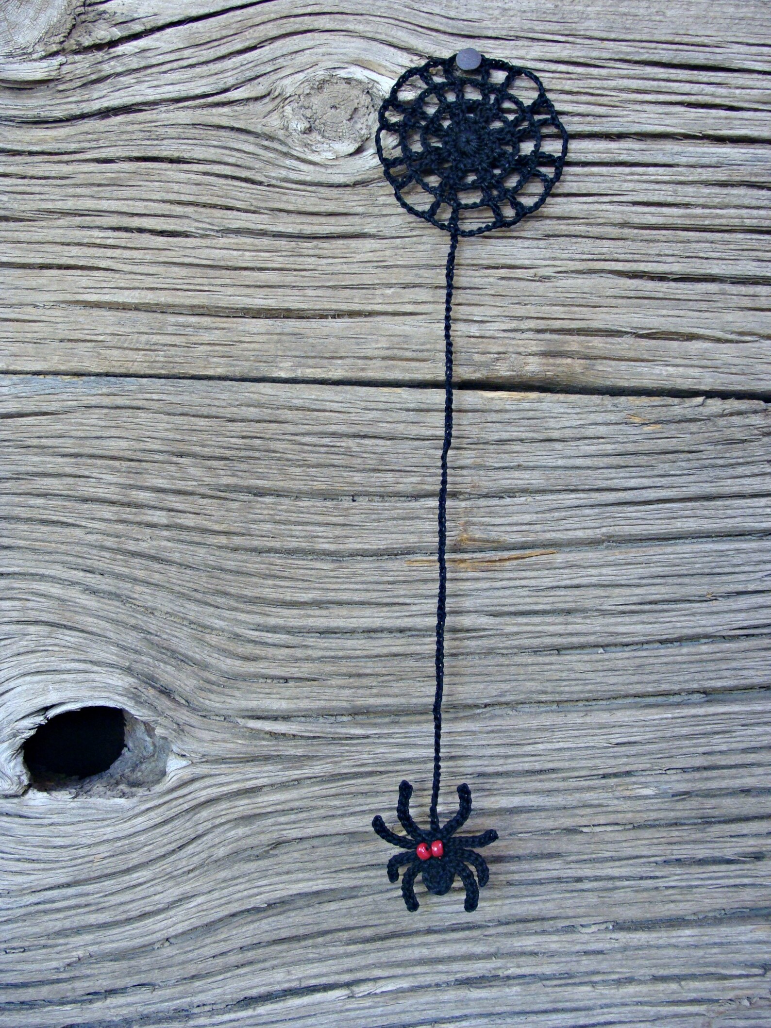 Spider Bookmark / Handmade / Book Lover Gift / Black Widow / - Etsy